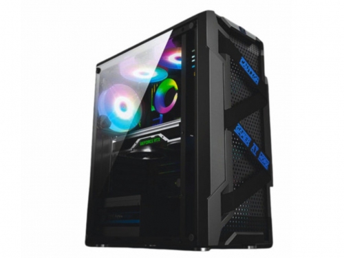 AULA Casing Gaming FZ014 Black + 3 Fan RGB