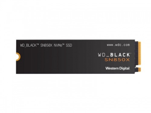 WDC SSD Black SN850X 4TB M.2 NVMe PCIe Gen4x4 Non Heatsink