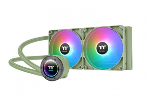 Thermaltake AIO TH280 V2 ARGB Matcha Green Edition Liquid CPU Cooler