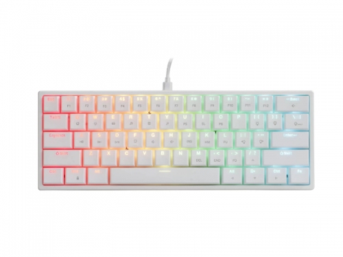 Digital Alliance Meca 6 RGB White Low Profile Mini 60% Mechanical ...