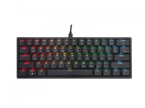 Digital Alliance Meca 6 RGB Black Low Profile Mini 60% Mechanical ...