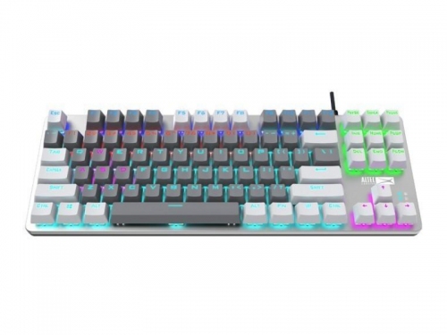 ALTEC LANSING ALGK8404 White Grey Gaming Keyboard Mechanical