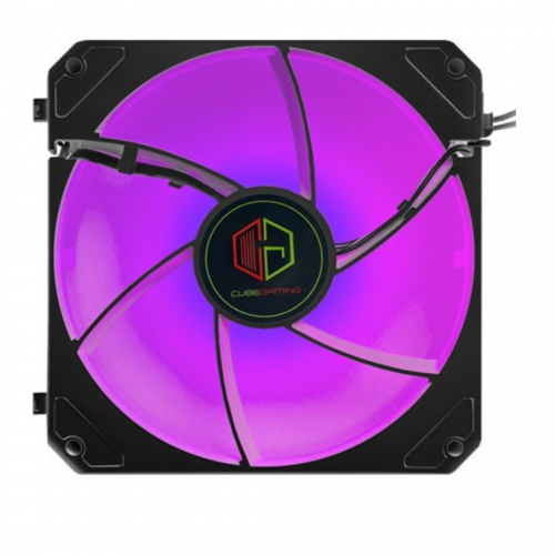 CUBE GAMING CHAIN BLACK A-RGB Fan (3 x 120MM) Wireless Connection Fan