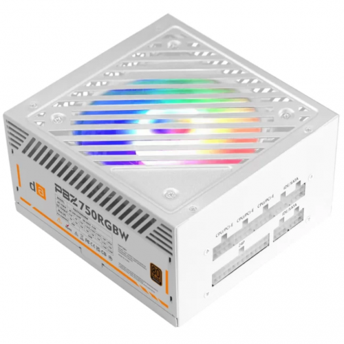 Digital Alliance Gaming PSU PBZ750 White RGB 750W 80+ Bronze